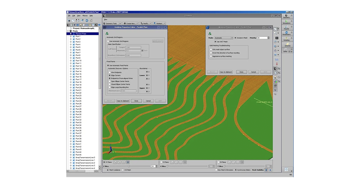XFdtd® Fast Intelligent Meshing | Remcom